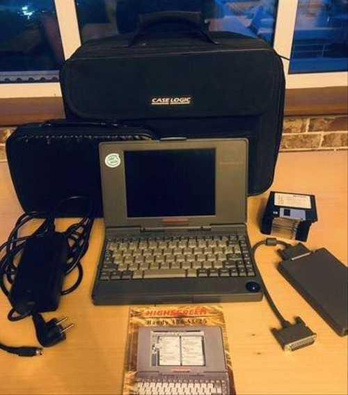 Винтажный ноутбук Highscreen 486 SX 25