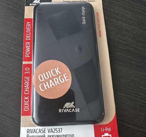 Внешний аккумулятор powerbank Rivacase VA2537