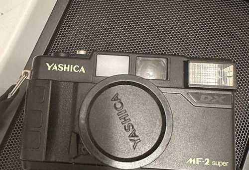 Плёночный фотоаппарат yashica mf-2 super