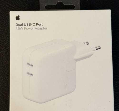 Блок питания Apple 35W Dual USB-C Port Power Adapt