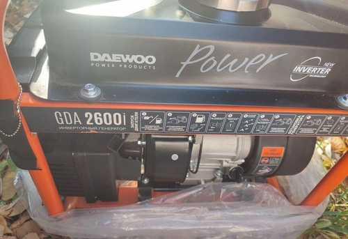 Инверторный генератор Daewoo GDA 2600i