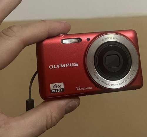 Фотоаппарат цифровой Olympus red