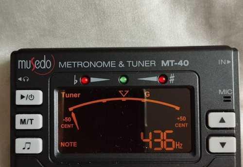 Метроном тюнер musedo MT-40