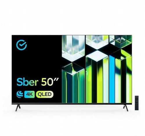 Новый Телевизор Sber SDX-50UQ5230T 50" 4K