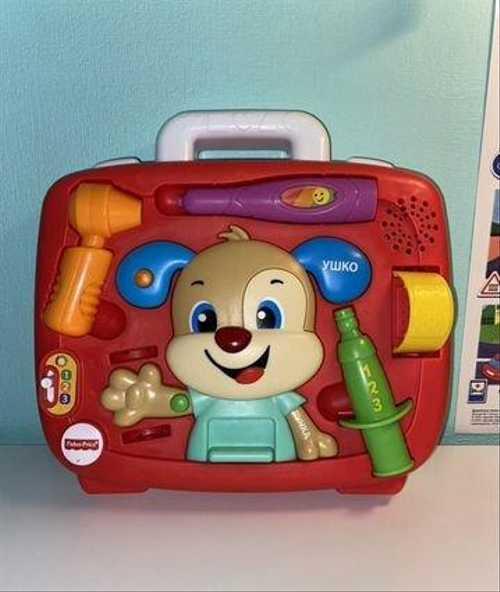 Медицинский набор щенка Fisher Price