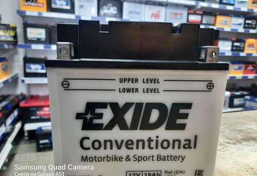 Доставка Акб 19Ач для квадроцикла Exide eb16cl-B