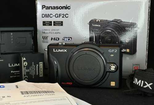 Panasonic lumix GF2 body пробег 1000 кадров