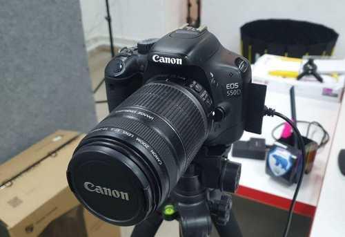 Фотоаппарат canon EOS 550D