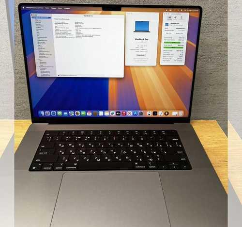 MacBook Pro 16 m1 16/512gb A2485 (MDM)