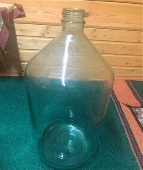 Бутыль стекляная 20 литров