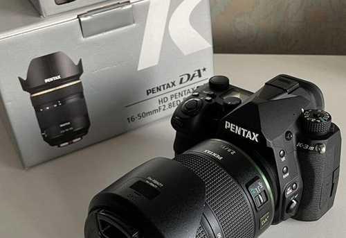 Pentax K-3 Mark III + объектив Pentax 16-50mm F2.8