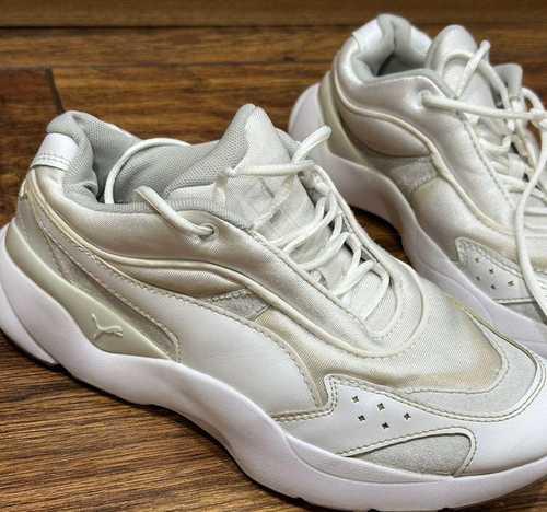 Кроссовки белые puma