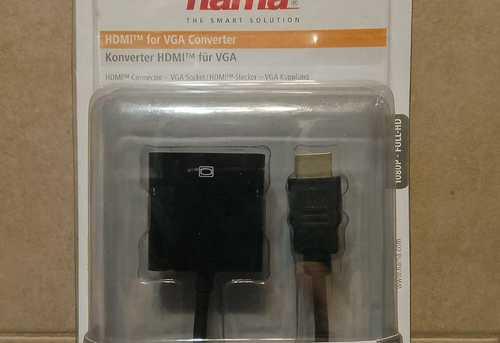 Адаптер hama 054569 hdmi vga