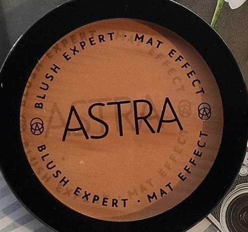 Румяна для лица astra blush expert mat effect