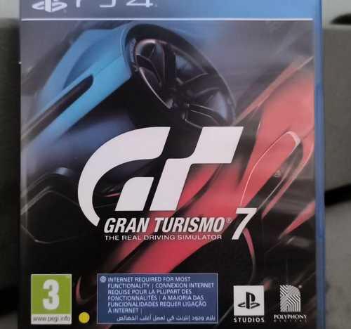 Grand turismo 7 ps4 диск