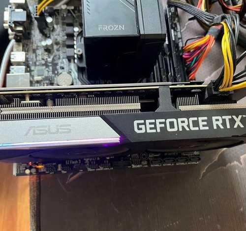 Видеокарта rtx 3060 ti asus