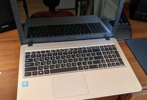 Продам asus x540sc, gf810m,ssd128, 4ядра