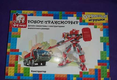 Конструктор Робот-трансформер S+S Toys ES80155R