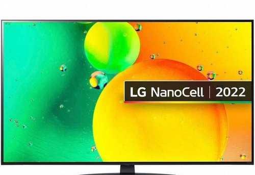 Телевизор LG 50nano766QA NanoCell синяя сажа