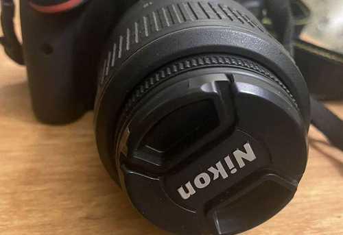 Зеркальный фотоаппарат nikon d5100, polaroid