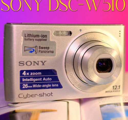 Sony cyber shot dsc w510