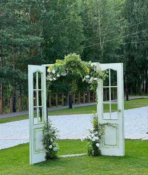 Свадебная арка + декор