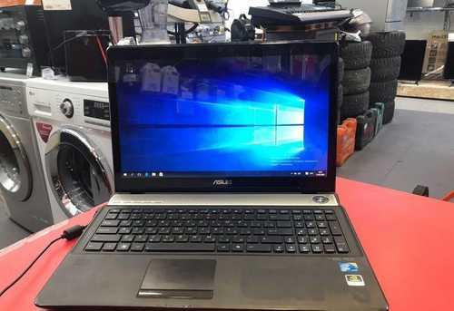 16" ASUS N61V, 500 ГБ, Core 2 Quad Q9000, RAM 4 ГБ, GeForce GT 240M 1 ГБ