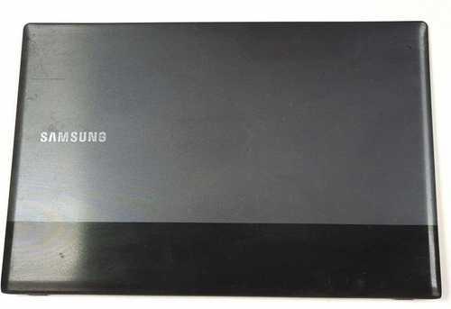 Крышка экрана ноутбука Samsung RV511 тёмная