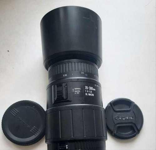 Объектив Sigma 70-300 mm F4-5,6DG macro Canon
