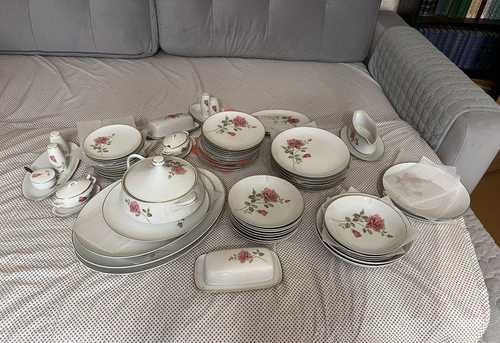 Сервиз столовый СССР japan rose china Noritake