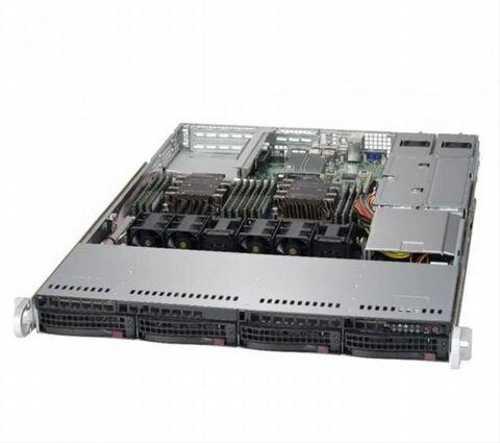 SYS-6019P-WTR 1U, 2xLGA3647 (up to 165W), 12xDDR4