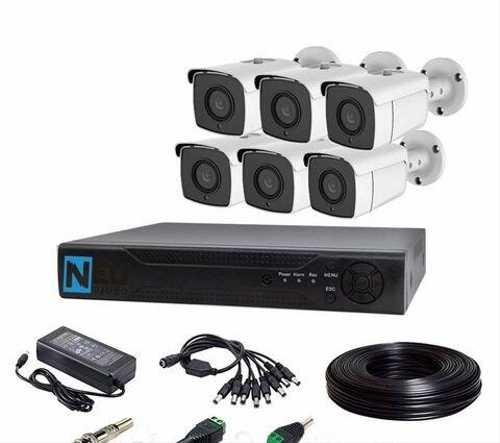 Готовый комплект камер видеонаблюдения +для дома