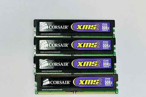 Оперативная память Corsair DDR2 CM2X1024-6400C4