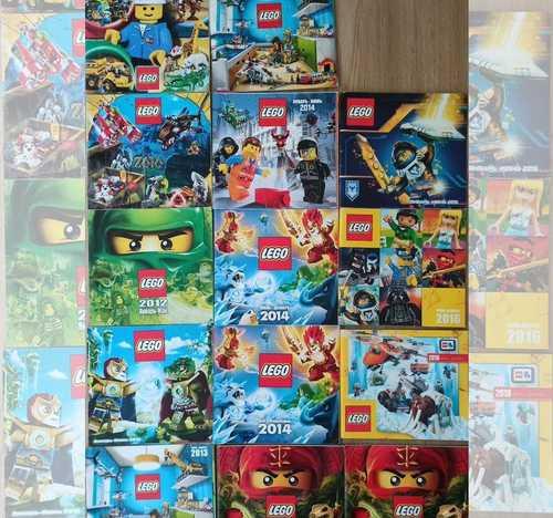 Каталоги Lego 2009-2018