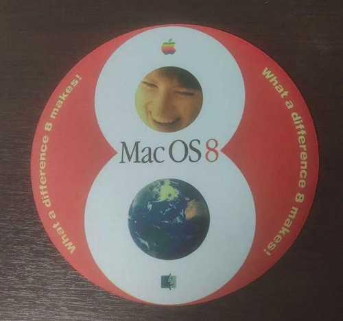 Коврик для мышки из эпохи 90х MacOS 8