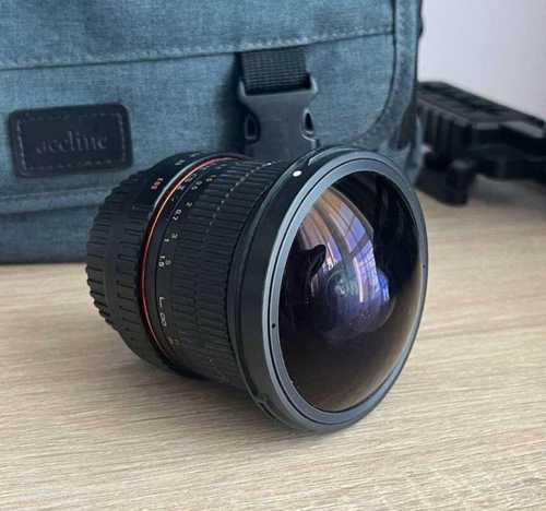 Объектив Samyang 1:3,5 8 mm Fish-eye CS II