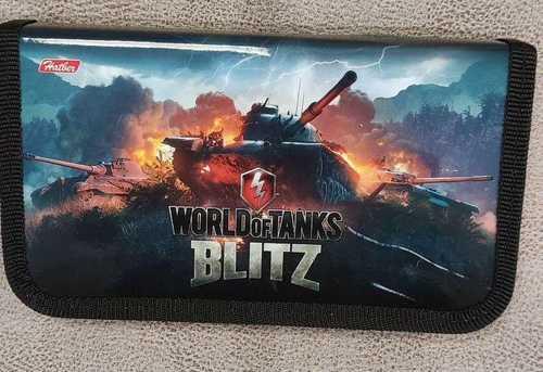 Пенал школьный Blitz World of tanks