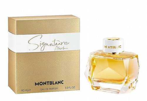 Montblanc Signature Absolue оригинал