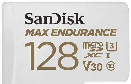 Карта памяти 128Gb - SanDisk microSD Max Endurance
