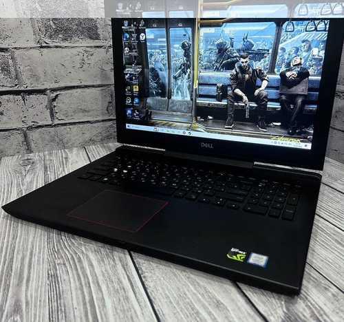 Игровой ноутбук Dell Gtx 1060/32gb озу/SSD