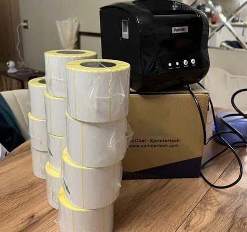 Xprinter xp 365b новый