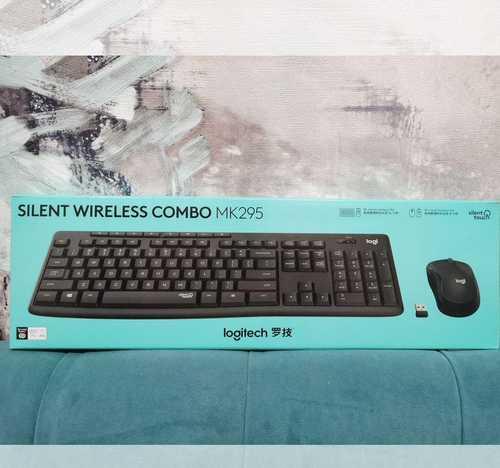 Клавиатура мышь Logitech Silent Wireless MK295