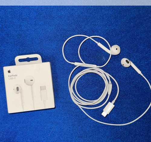 Наушники earpods usb c apple iPhone