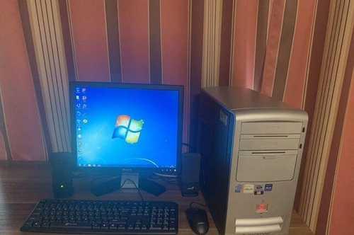 Компьютер Pentium 4 + монитор Dell 17"