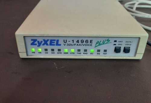 Факс-модем Zyxel U-1496E Plus