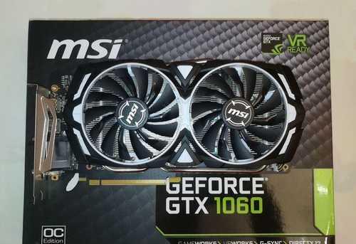 Видеокарта gtx 1060 6gb msi