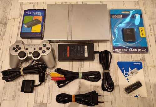 Sony PlayStation 2 Digital+hdmi 1000 игр