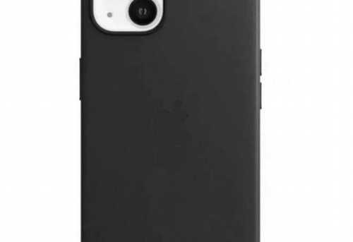 Чехол для iPhone 11 Leather Case с MagSafe (Чёрный