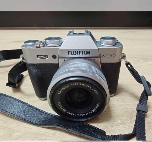 Беззеркальный фотоаппарат fujifilm xt-20