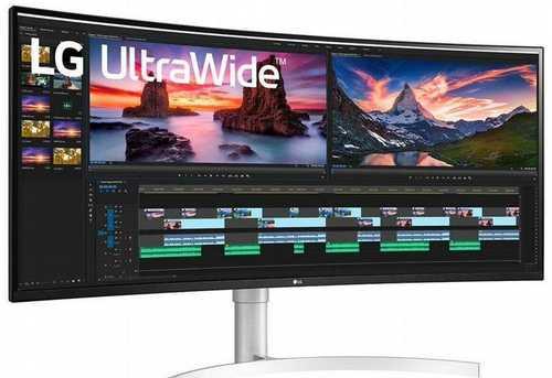 Монитор LG UltraWide 38WN95C-W белый